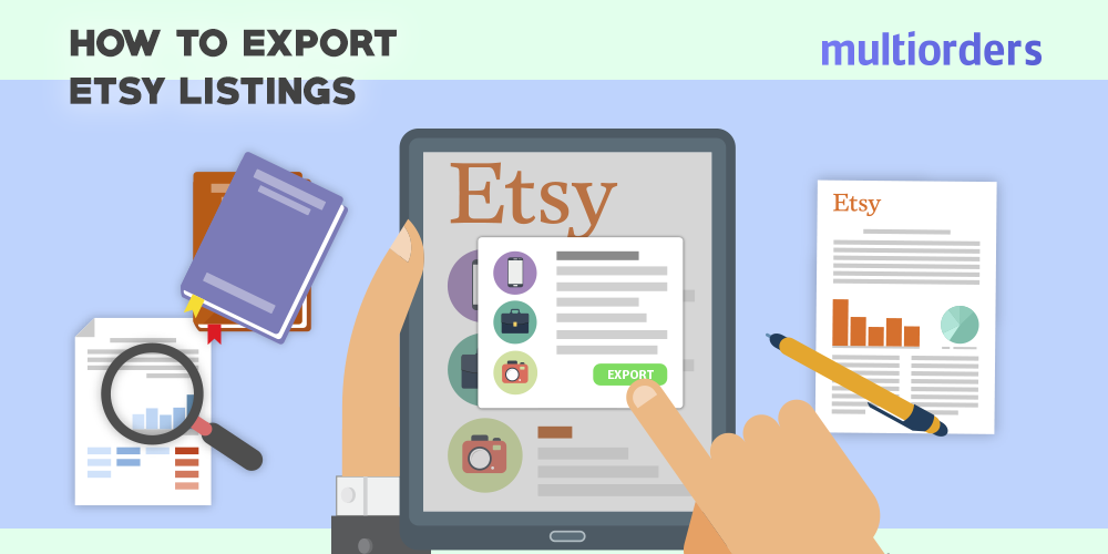 How to Export Etsy Listings as CSV? | Multiorders