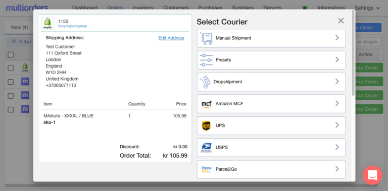 How to print Shopify Delivery Note (Packing Slip) / Picking List / Return Form? - Multiorders